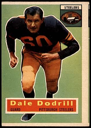 Amazon.com: 1956 Topps # 111 Dale Dodrill Pittsburgh Steelers (Football ...