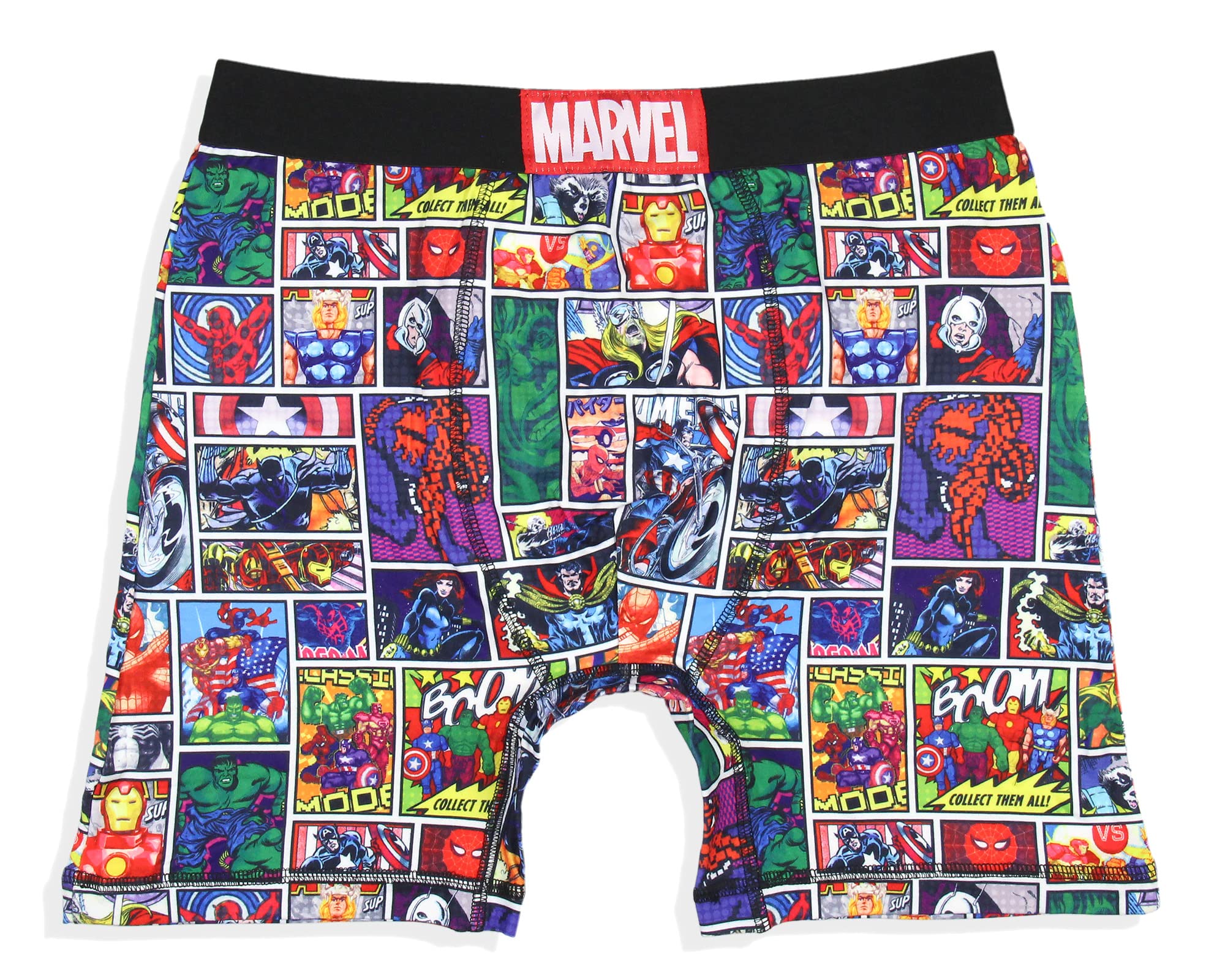 Snapklik.com : Marvel Mens 2 Pack Vintage Superhero Comic Boxers ...