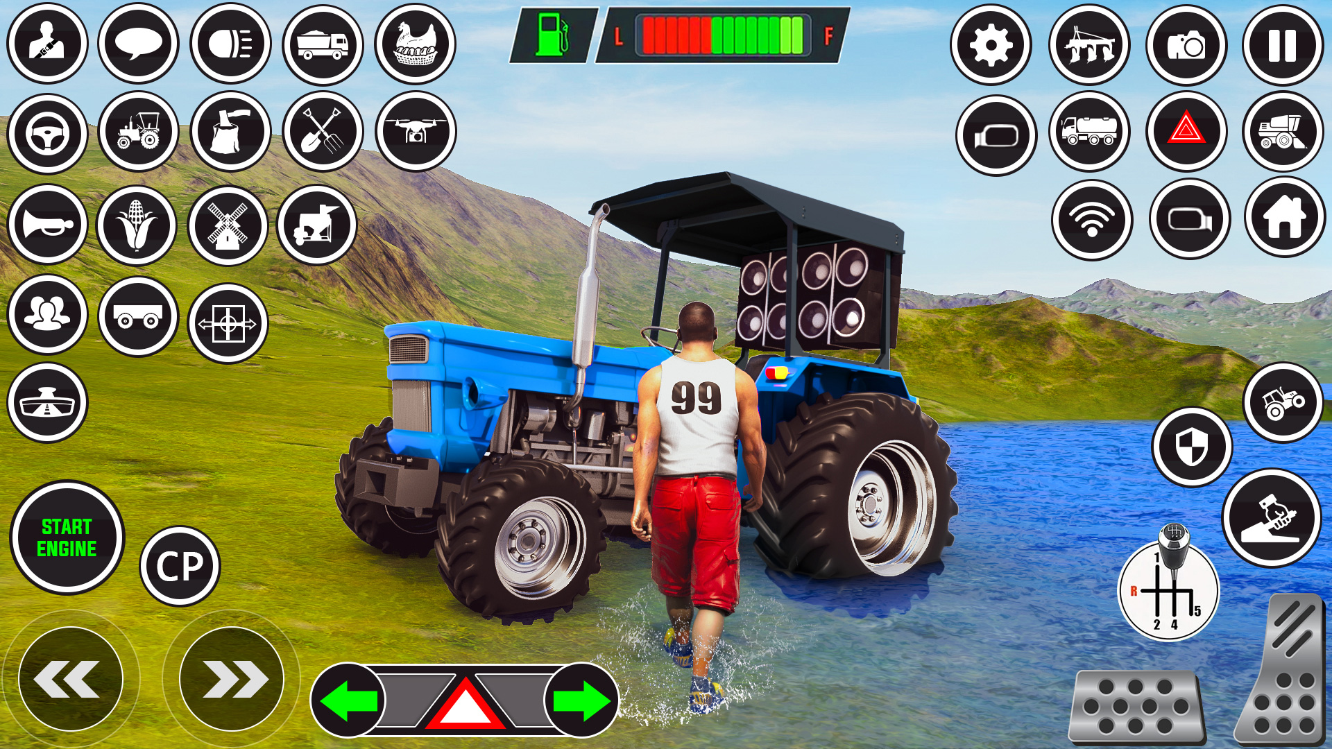 Real Farming: Tractor Game 3D - Farmer Life Farm Goods Animal Transport ...