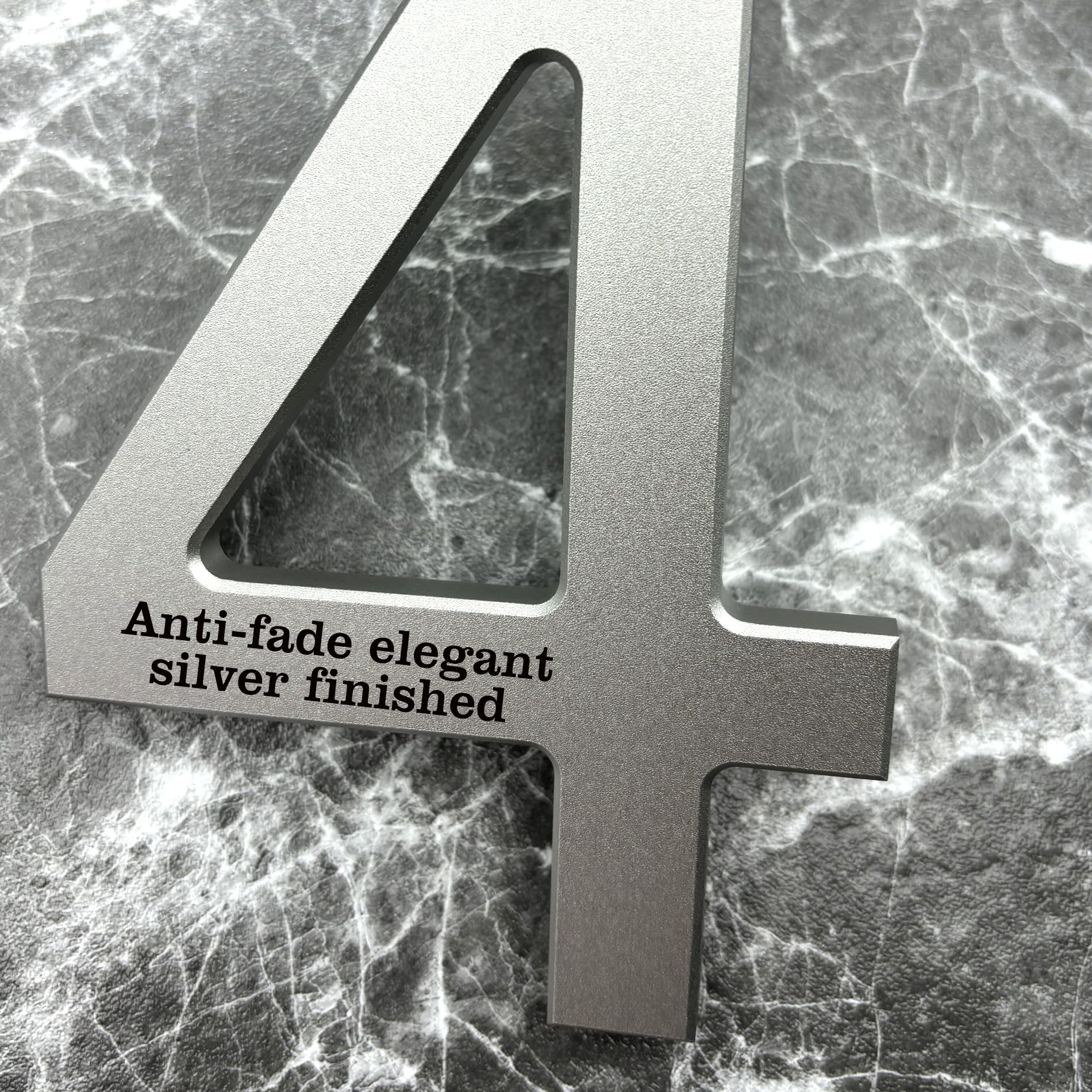 Snapklik.com : Premium Upgrade House Numbers- 6 Inch High Floating ...