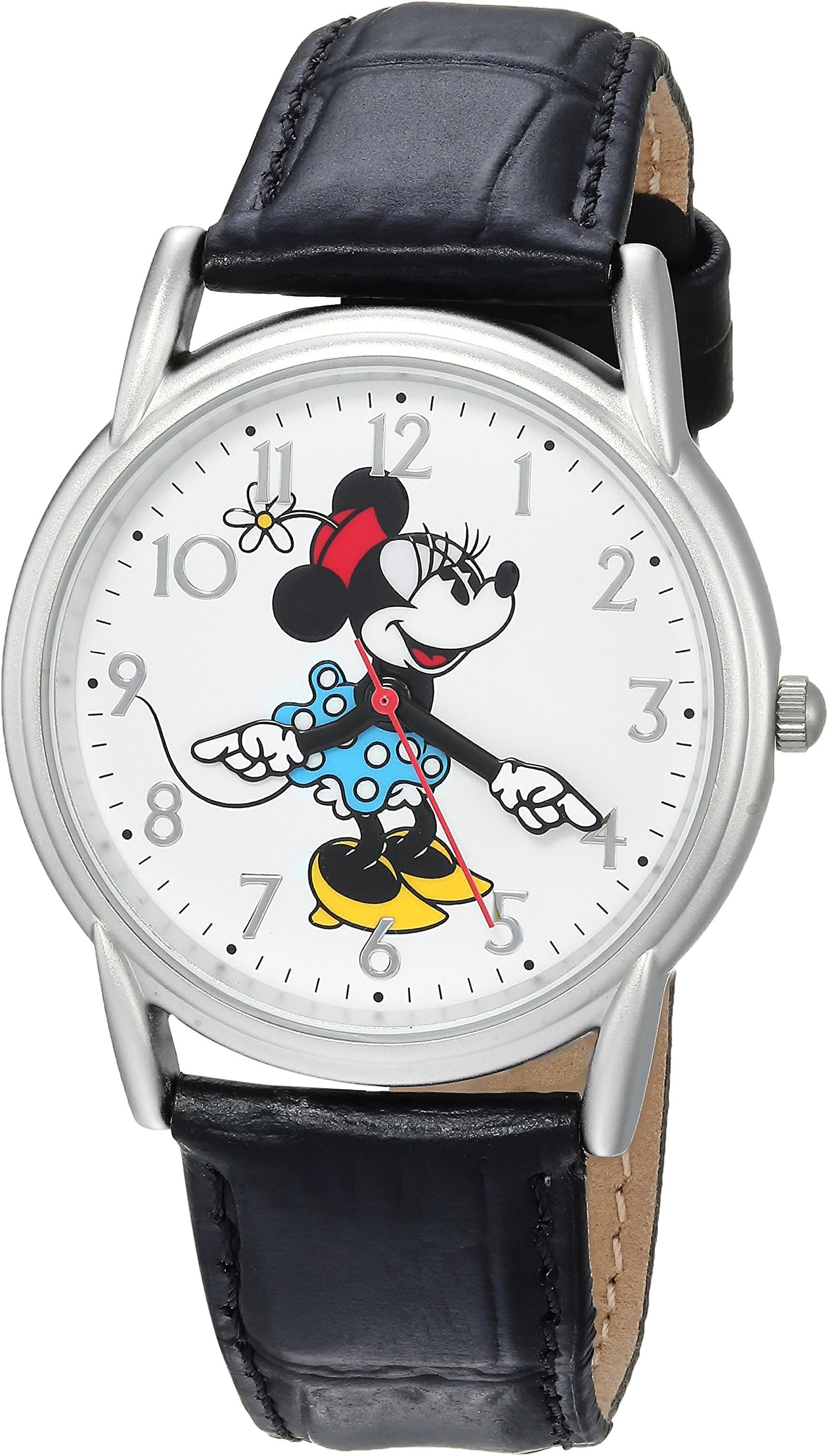 Disney Mickey Mouse - Reloj clásico de cuarzo con correa de piel para ...