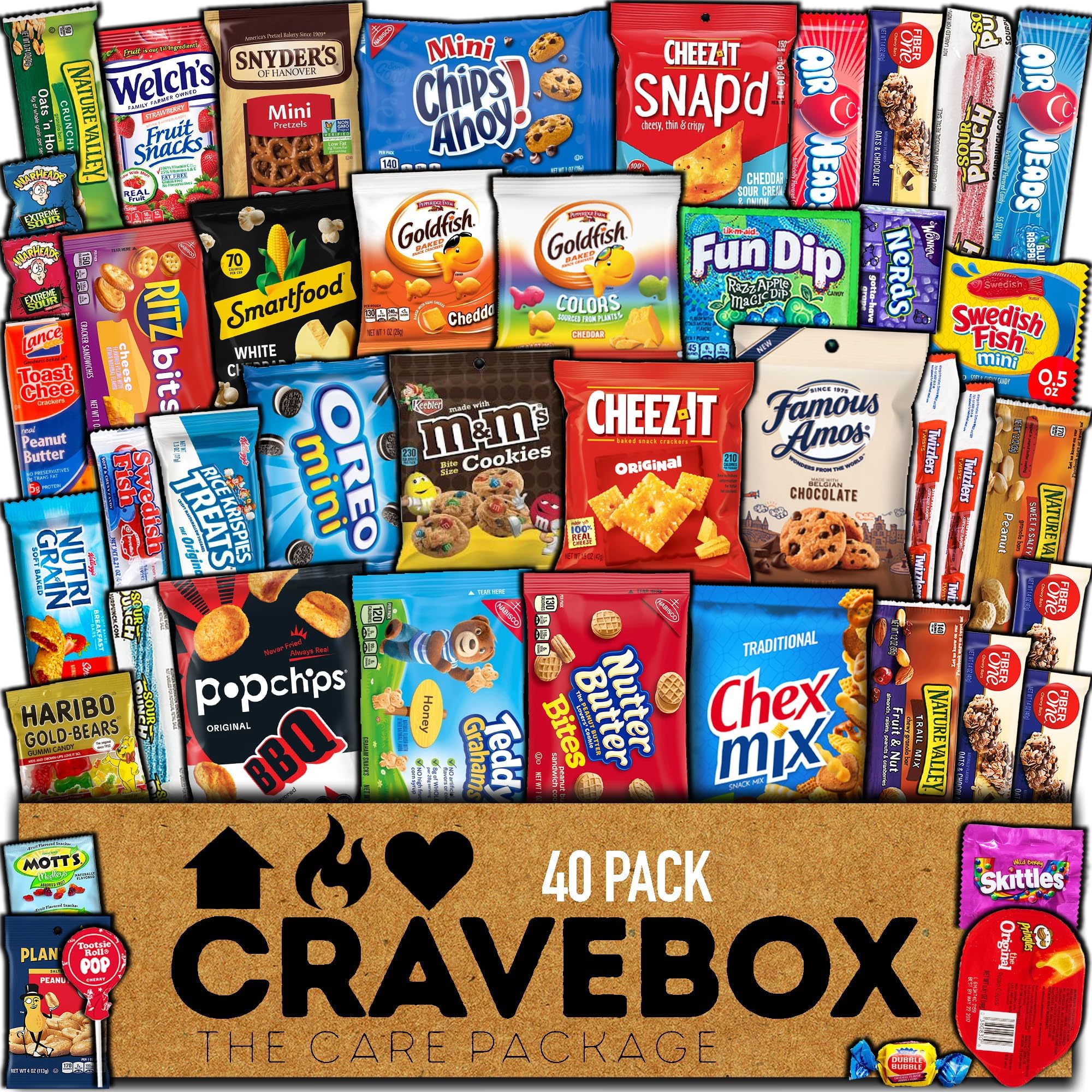 Amazon.com: CRAVEBOX (Ultimate Snacks Mix) Father's Day Care Package ...