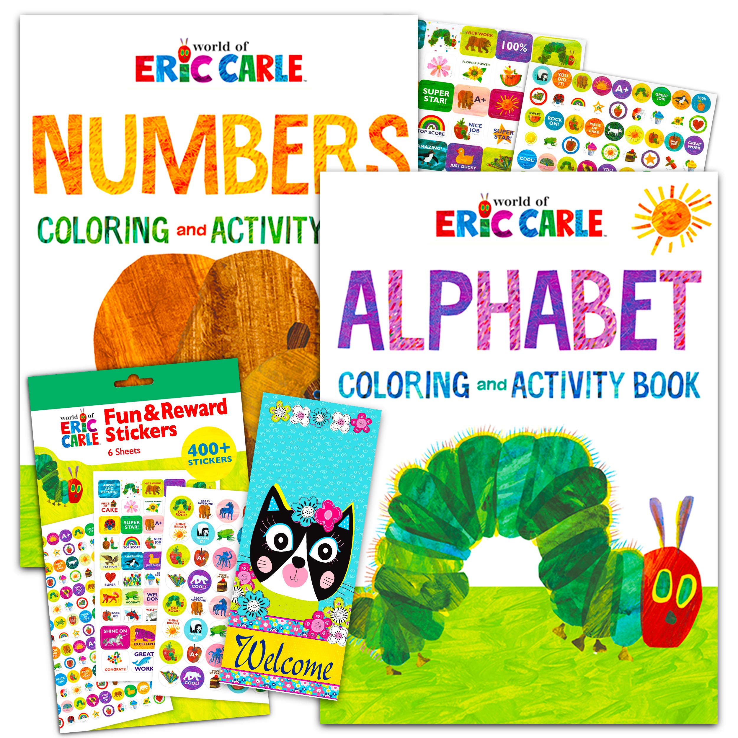 Eric Carle Activity Book Bundle Eric Carle Coloring Book Set ...