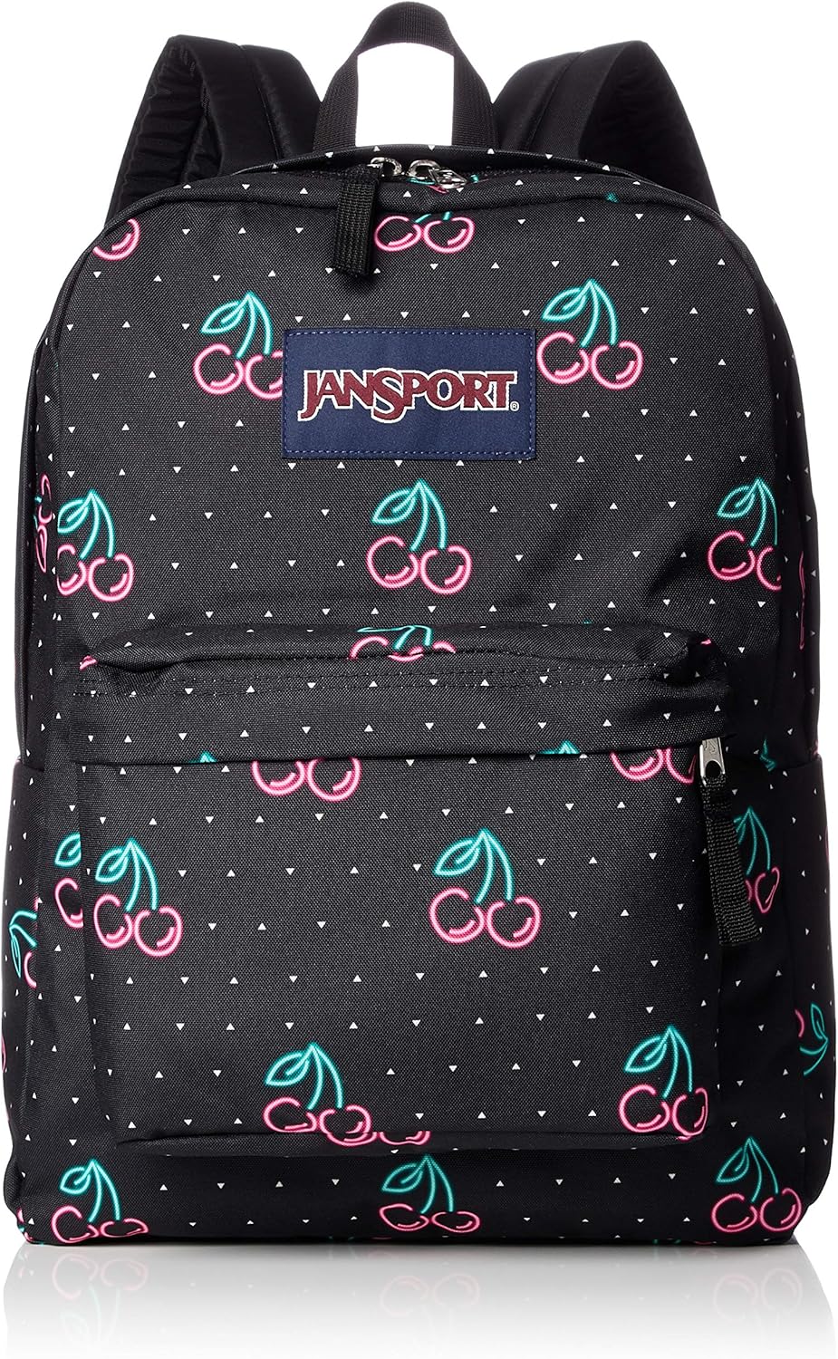 Amazon.com: JanSport Superbreak Backpack (Neon Cherries) : Clothing ...