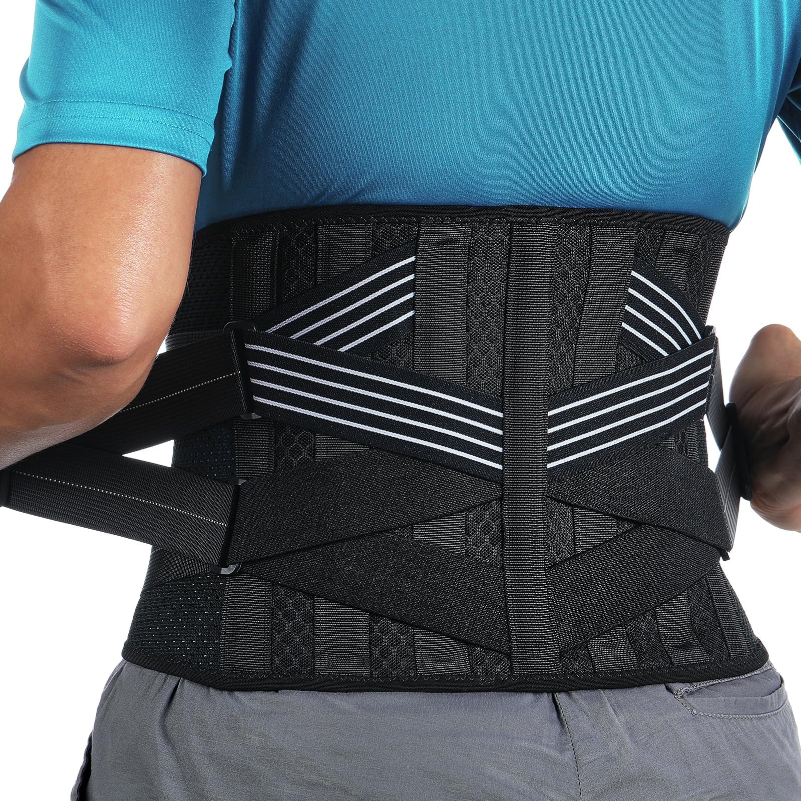 Amazon.com: DARLIS Plus size Back Brace for Women Men Lower Back Pain ...