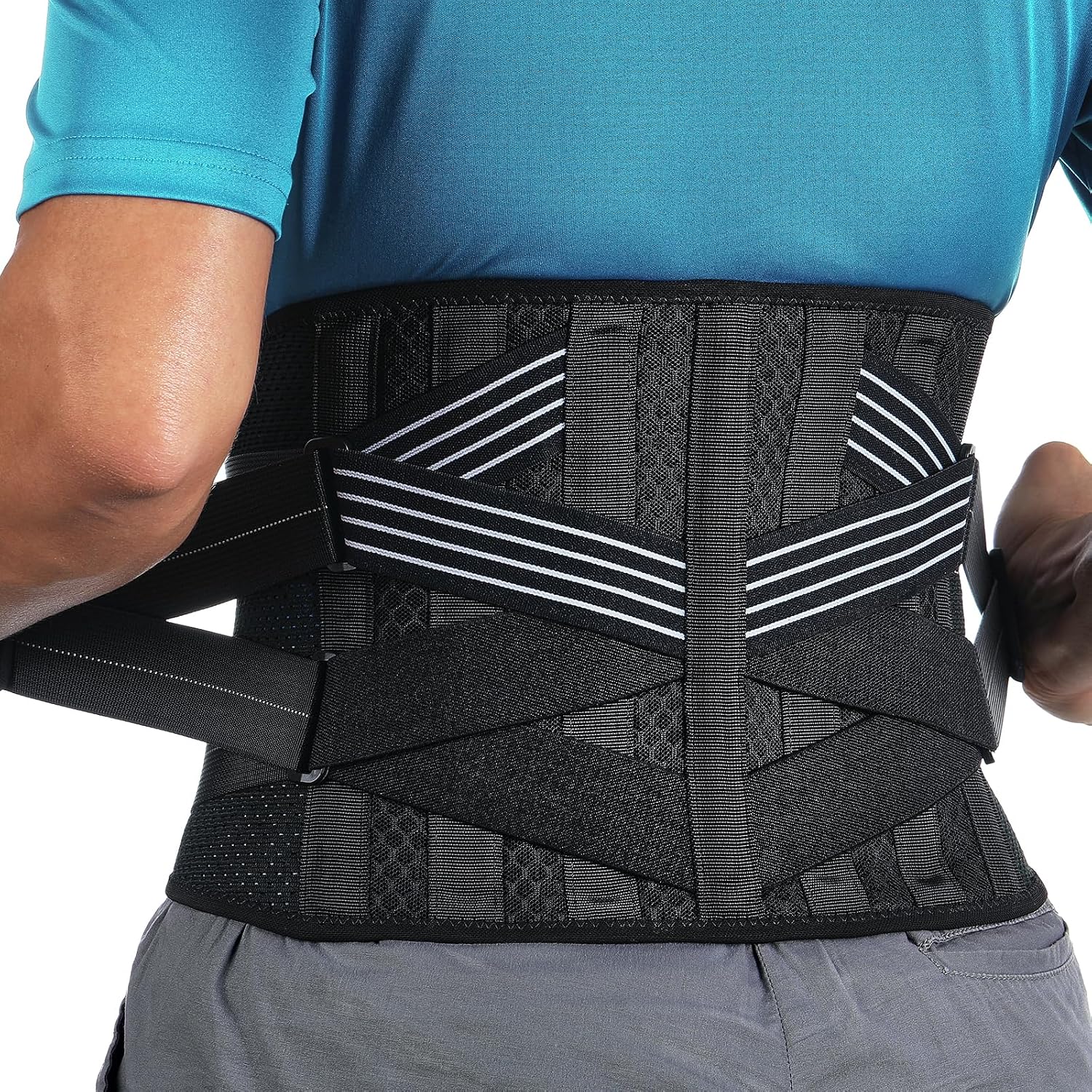 Amazon.com: Fitomo Back Brace for Lower Back Pain Men Women, Back ...