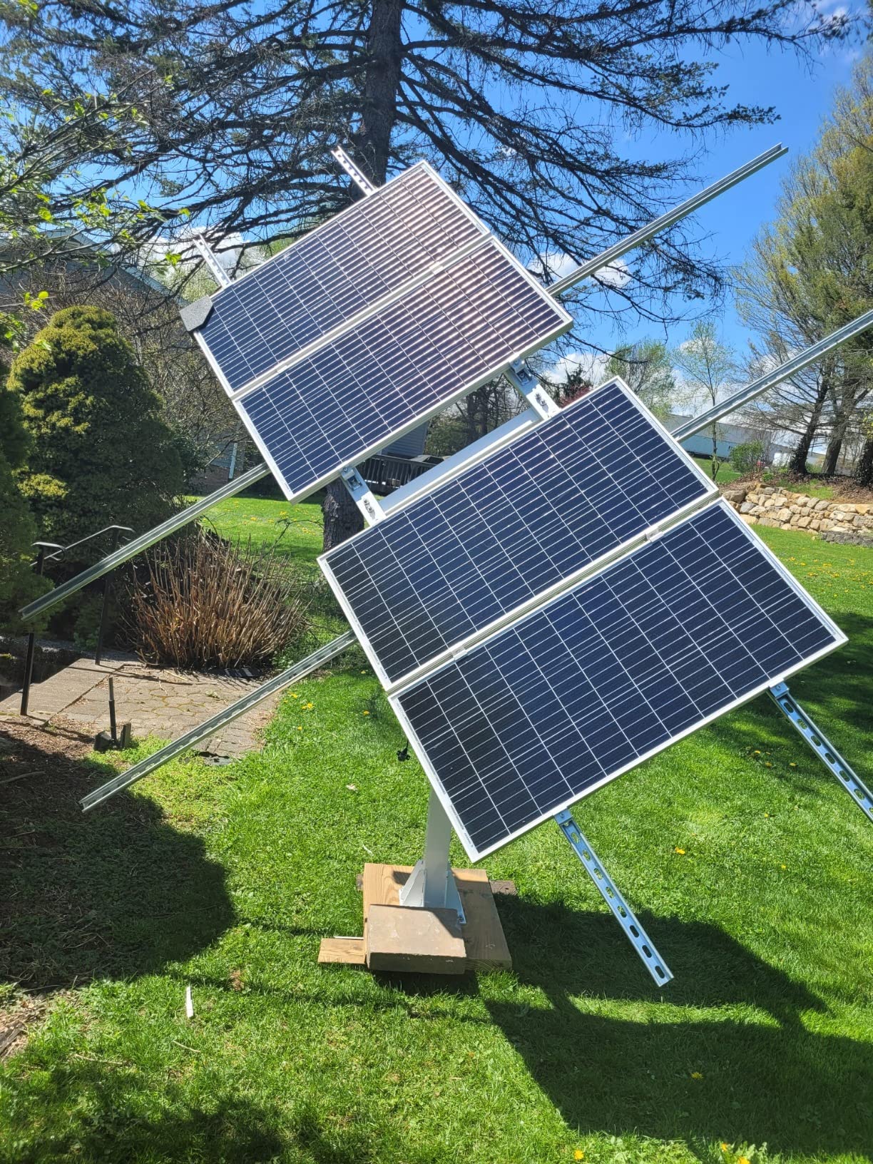 $42/mo - Finance ECO-WORTHY Solar Panel Dual Axis Tracking System ...