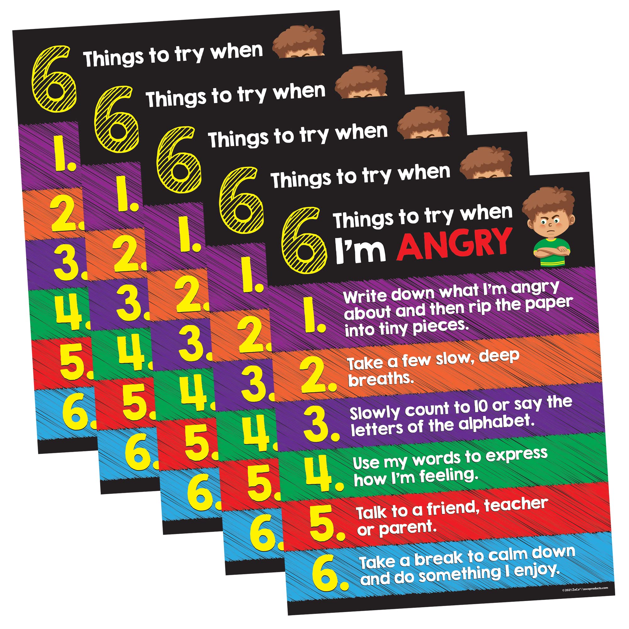 Anger Management Posters For Children