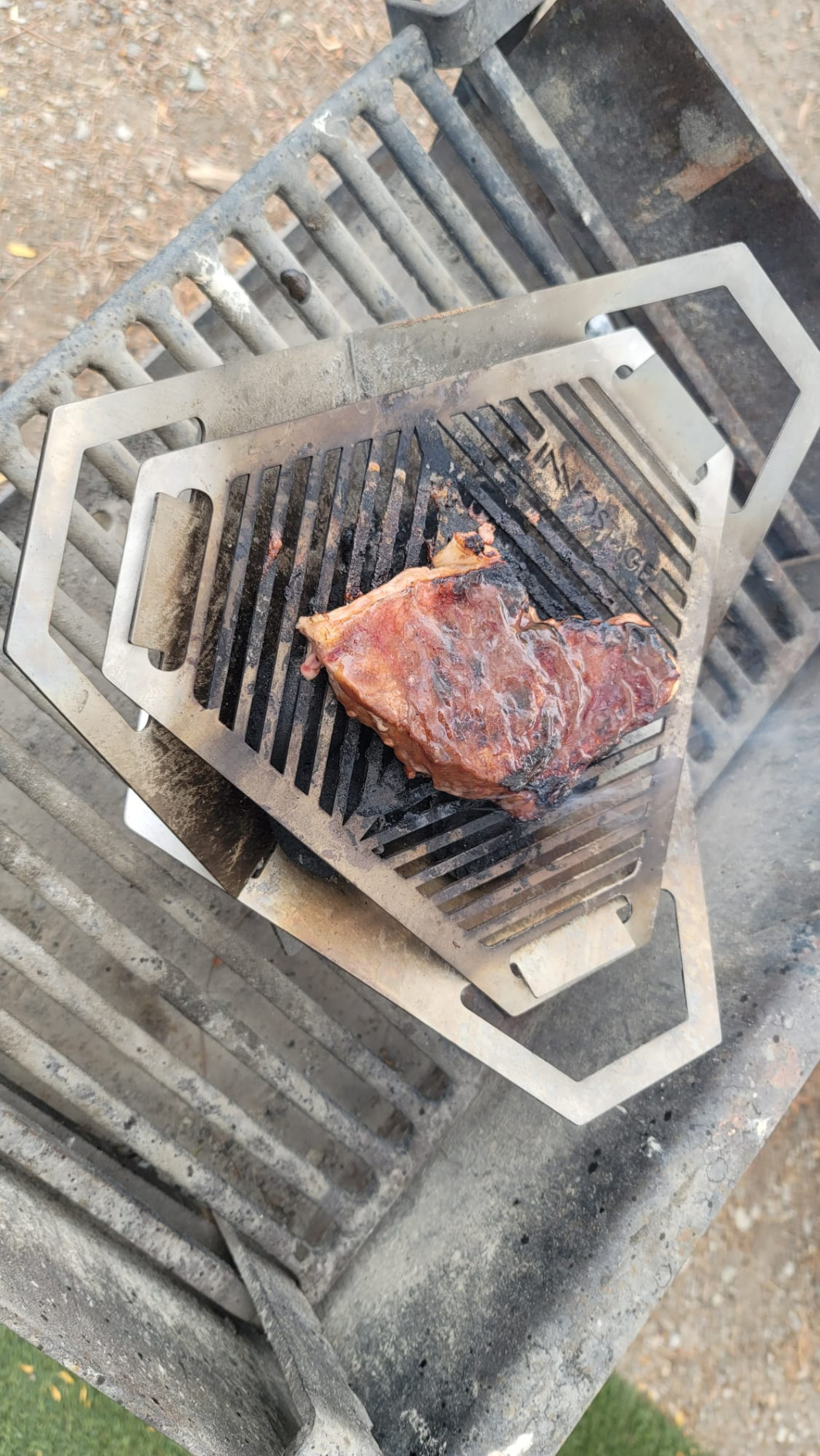 Amazon.com : INNO STAGE Patented Mini Fire Pit Charcoal Grill ...