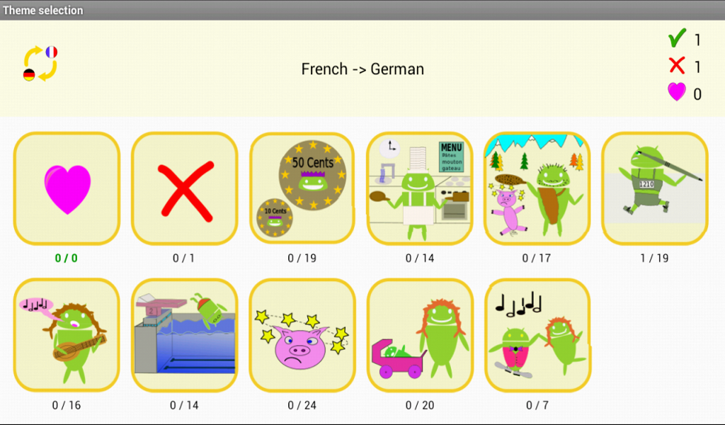Hangman : French and German Verbs - level A2 - App on Amazon Appstore