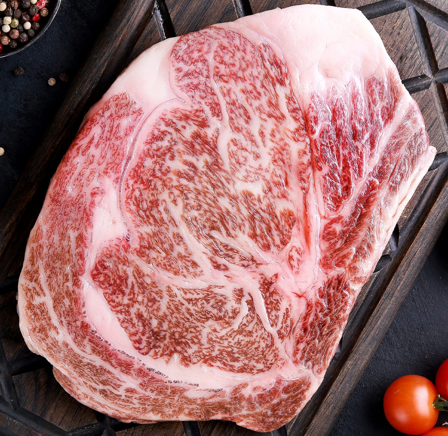 Japanese Beef Wagyu Ribeye Steak Lb 454 G A5 Grade 100 Wagyu From