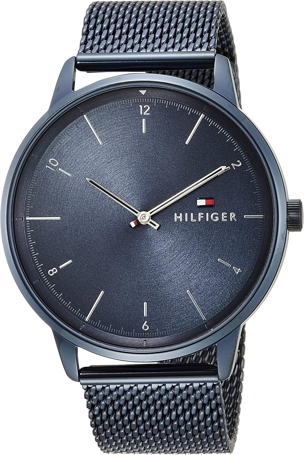 Amazon | トミーヒルフィガー 腕時計 HENDRIX 1791841 ブルー メッシュベルト クォーツ メンズ [並行輸入品] | 腕 ...