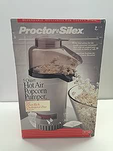 Amazon.com: Proctor-silex Hot Air Popcorn Pumper 5 Quart: Electric ...