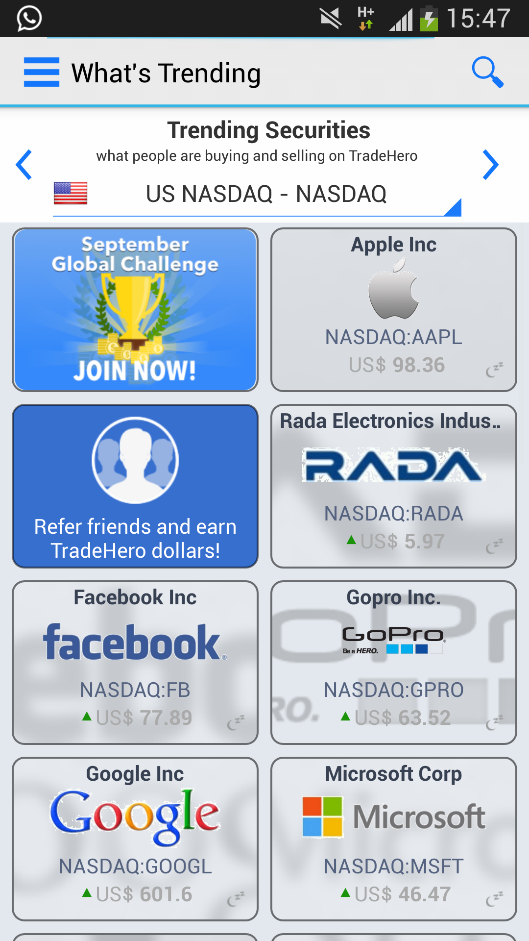 TradeHero - App on Amazon Appstore