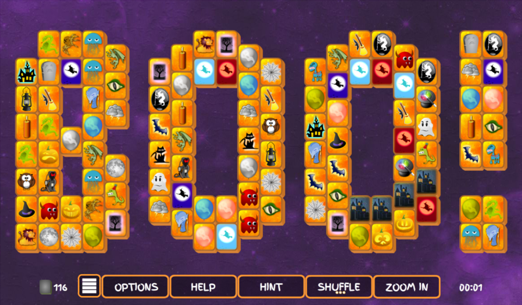Mahjong Spooky Halloween - Mahjong Solitaire Game:Amazon.de:Appstore ...