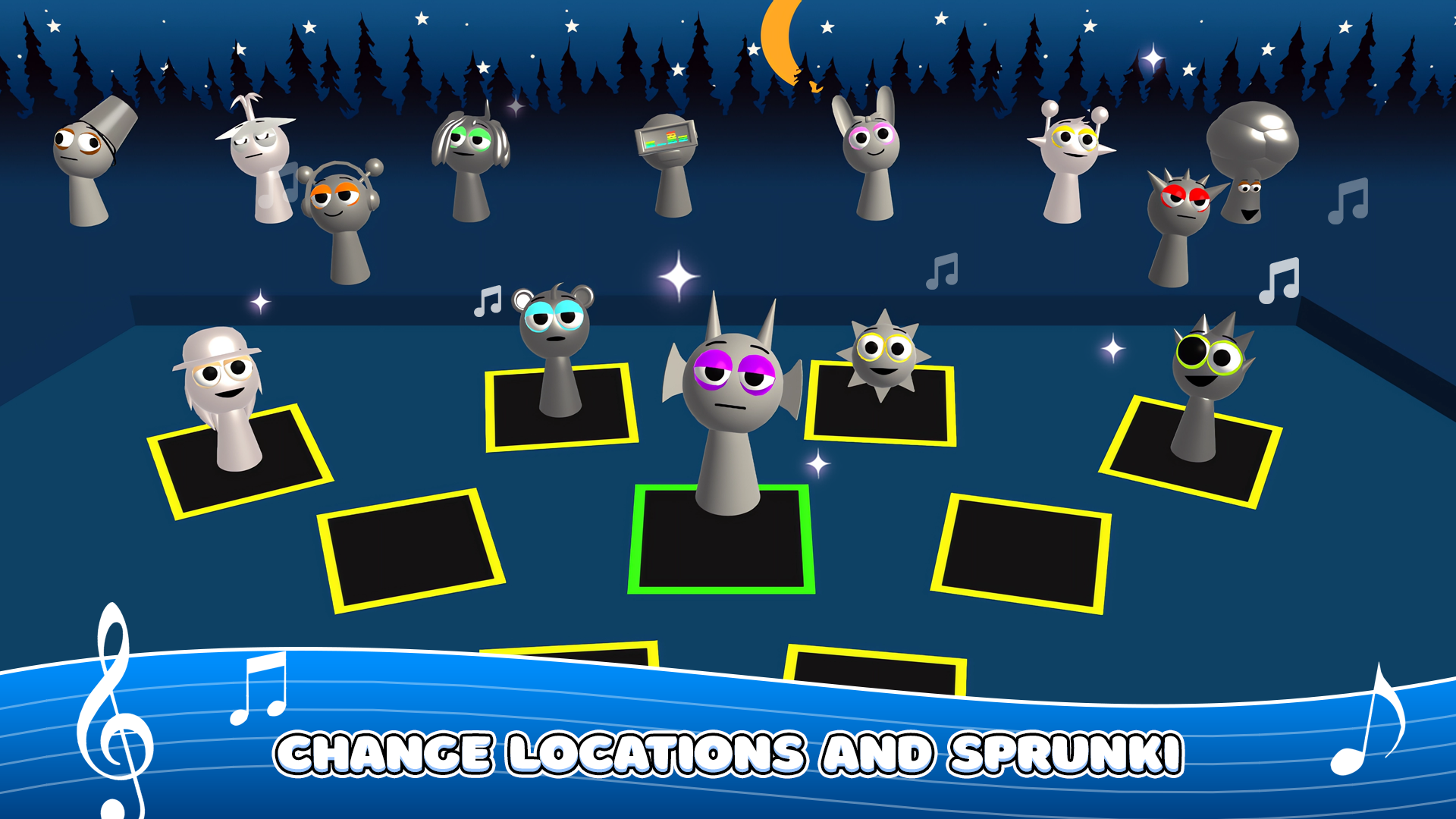 Musical Sprunki 3D! Create Your Track! - App on Amazon Appstore