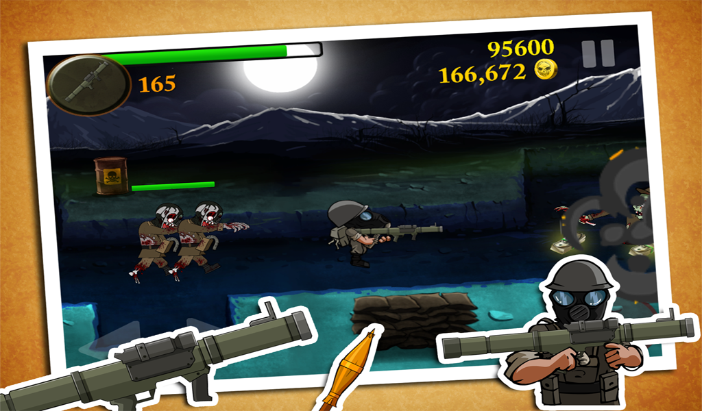 Zombie Trenches Best War Game - App on Amazon Appstore