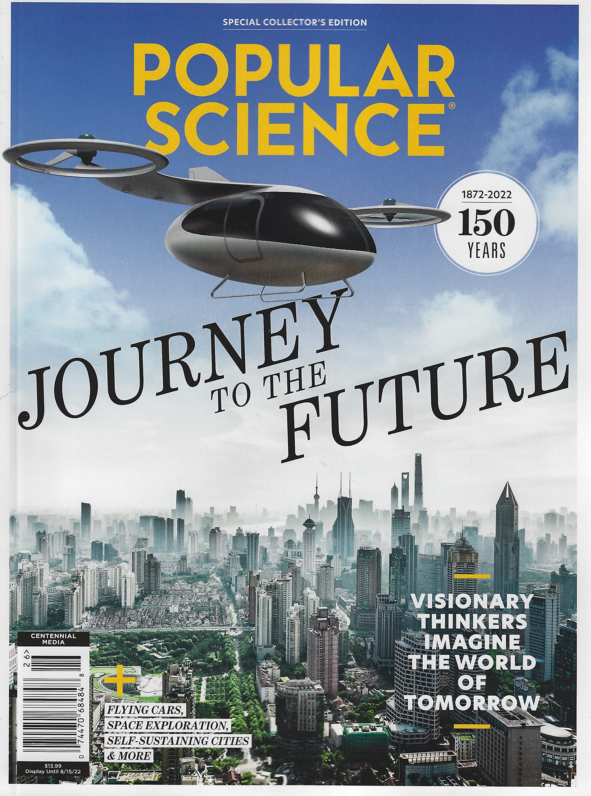 Journey to the Future-Popular Science Special Collector's Edition-2022 ...