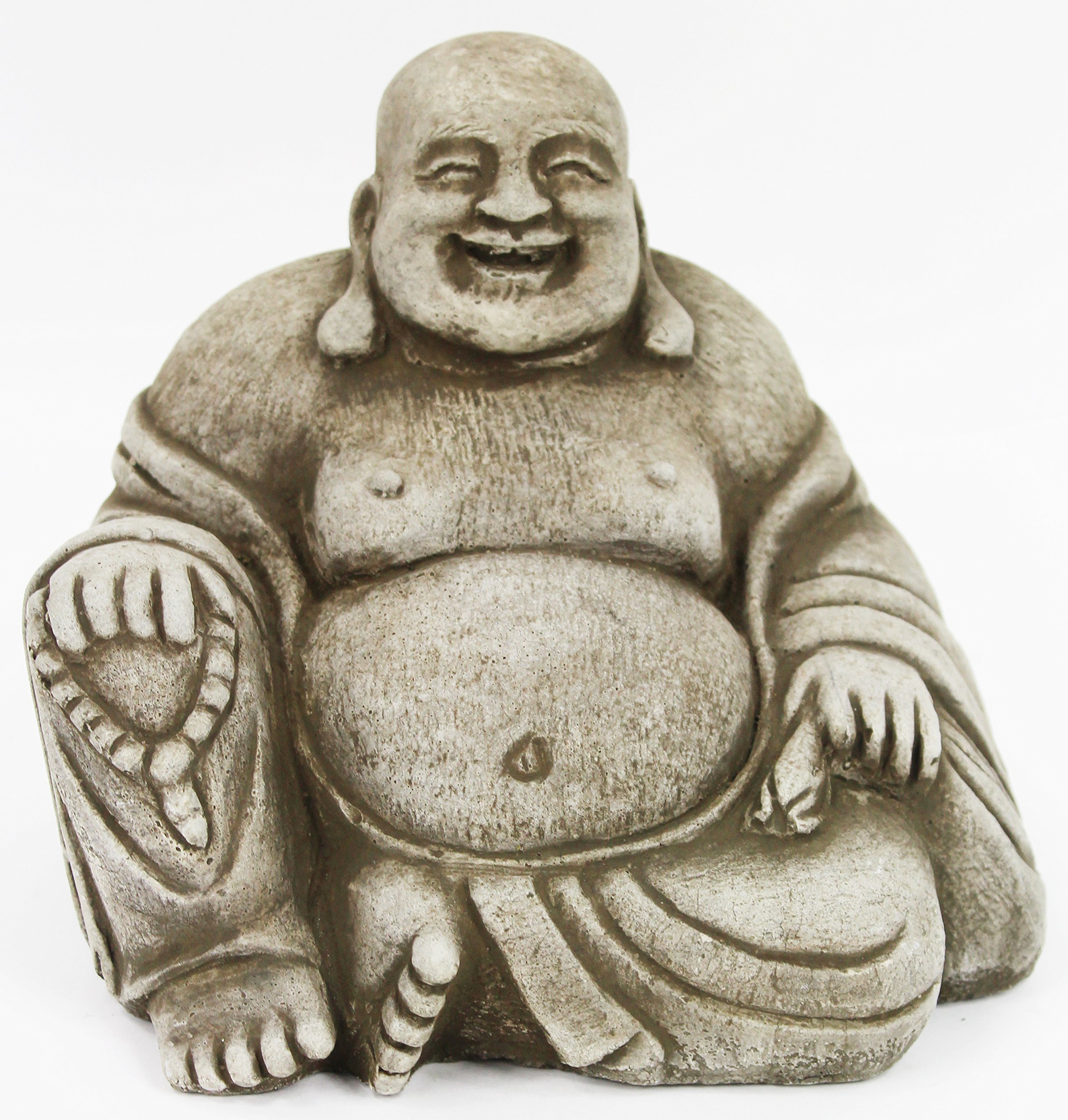 Laughing Buddha Garden Statue