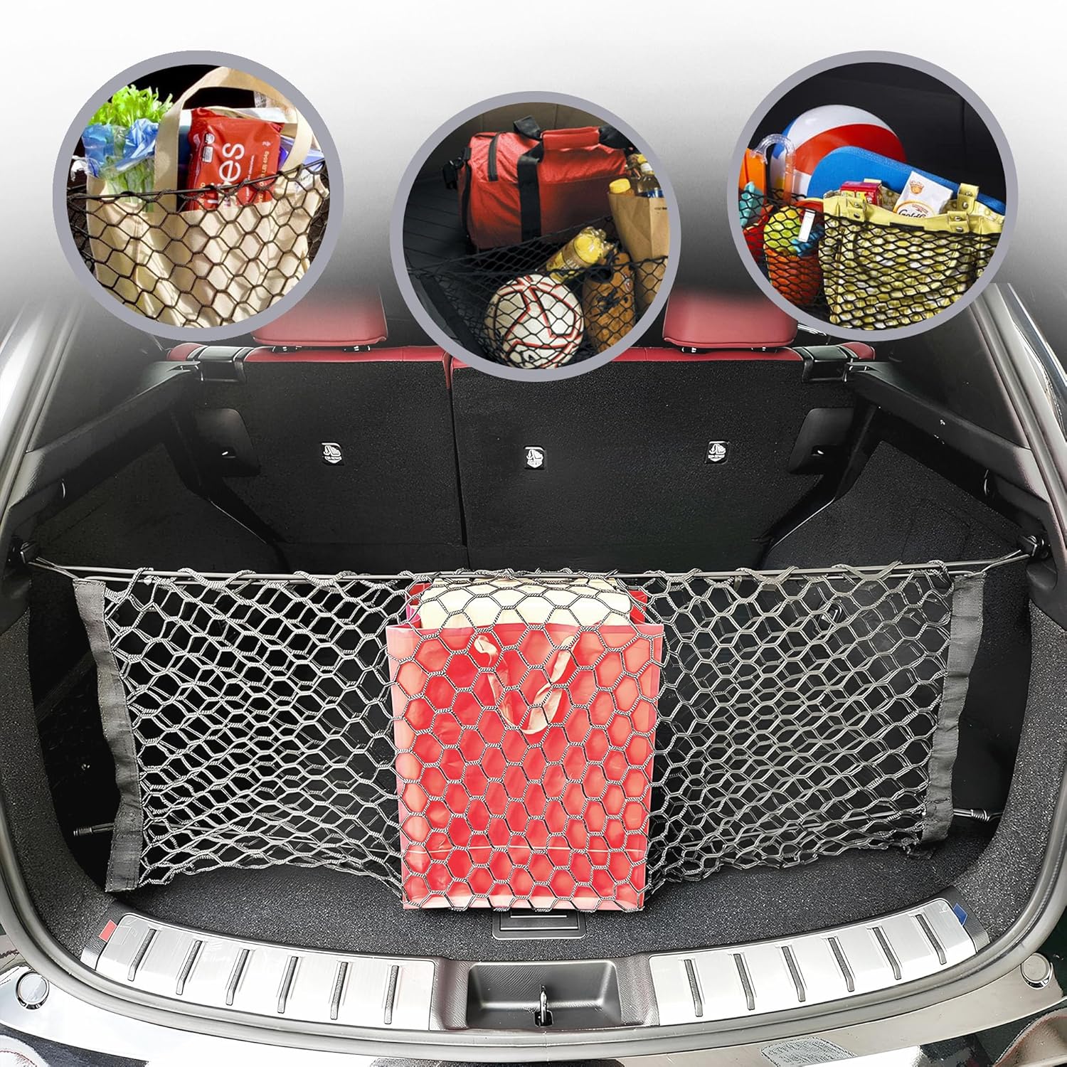 Amazon.com: Envelope Style Automotive Elastic Trunk Mesh Cargo Net for Lexus NX 250 350 450 2022 ...