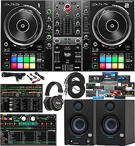 Amazon.com: Hercules DJControl Inpulse 500 2-Channel DJ Controller with New Designed Eris 3.5BT ...
