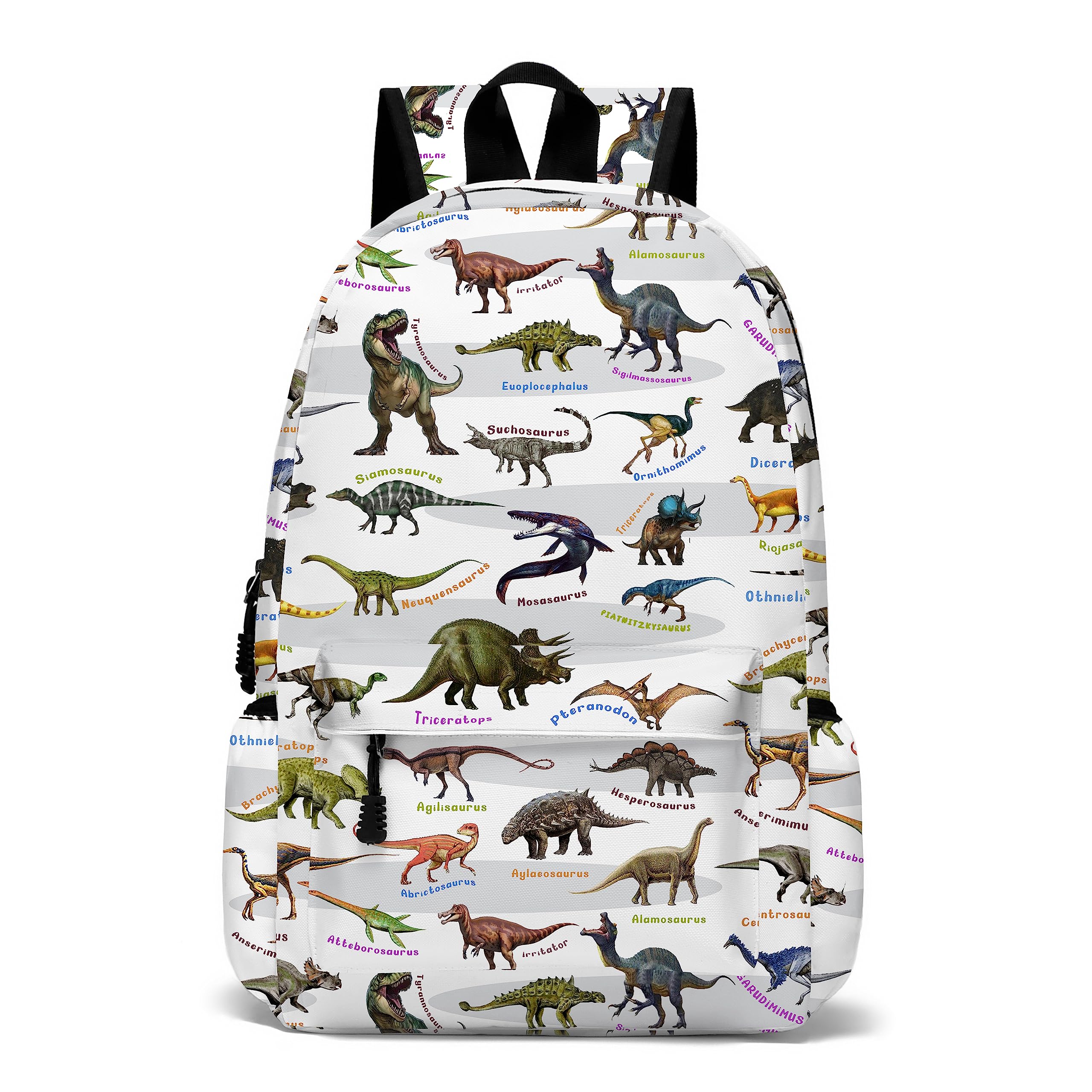 Amazon.com: Dinosaur Bacpack 17in Laptop Knapsack Casual Daypack ...