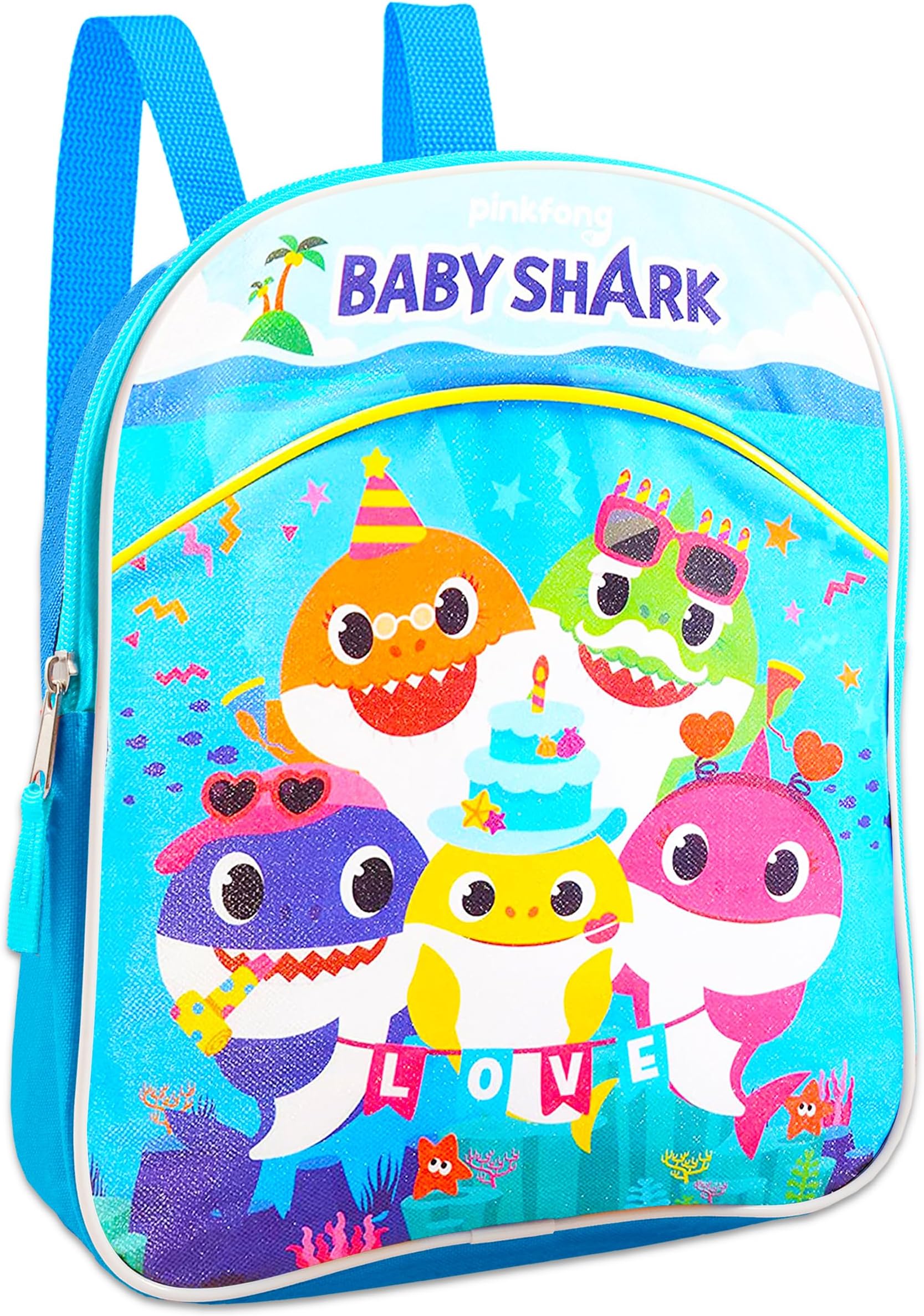 Amazon.com | Pinkfong Baby Shark Baby Shark 11 inch Mini School ...