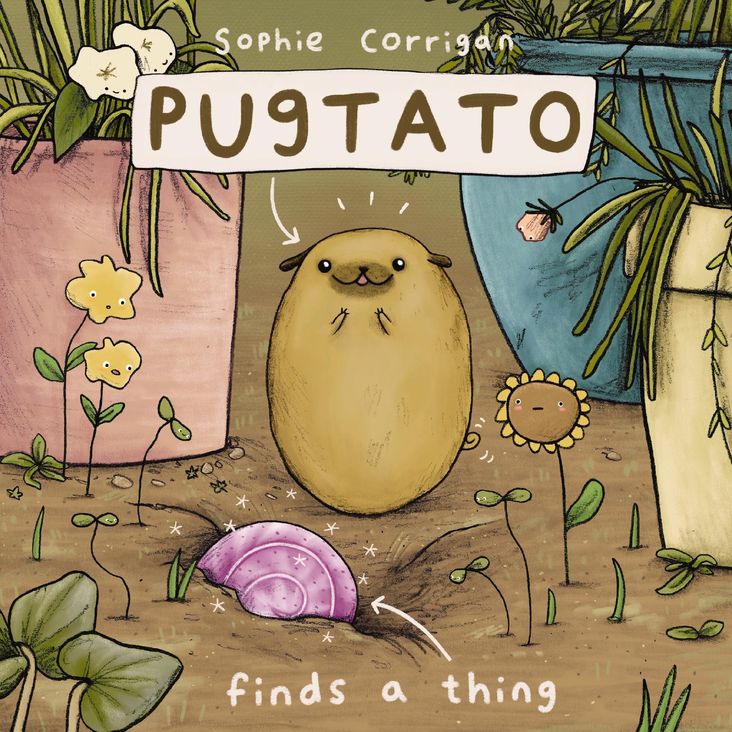 Pugtato Finds a Thing: Zondervan, Corrigan, Sophie: 9780310767817 ...