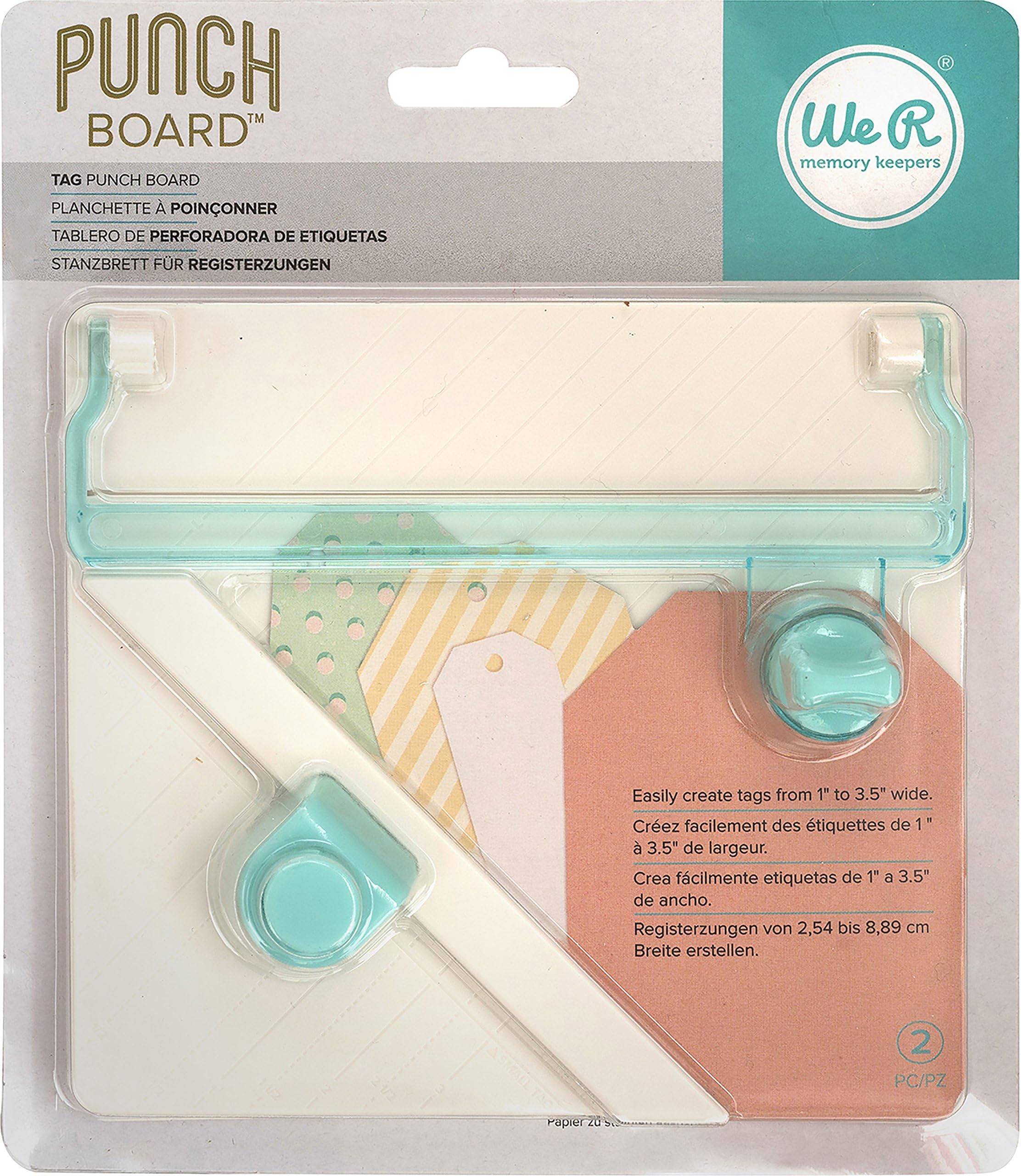 We R Memory Keepers 0633356604846 Tool Journaling-Pocket Punch Board (6 ...
