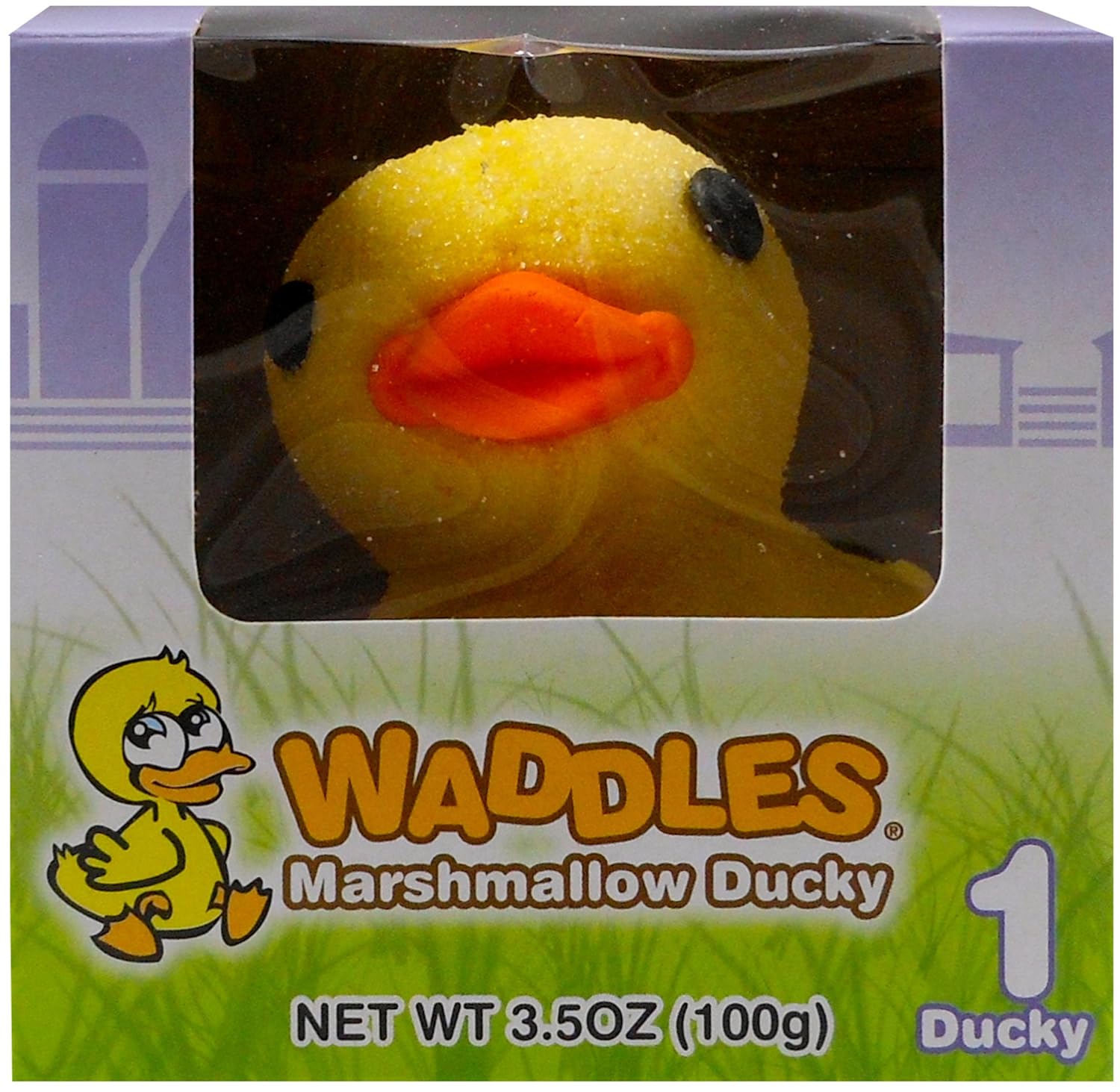 Amazon.com : Waddles Marshmallow Ducky, 3.5 Ounce (Pack of 6) : Grocery ...