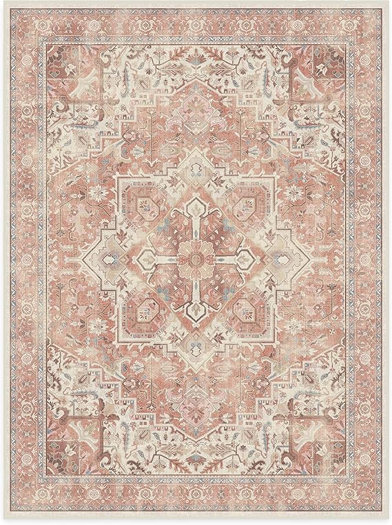 Amazon.com: RUGGABLE Kamran Washable Rug - Perfect Kids Area Rug for ...