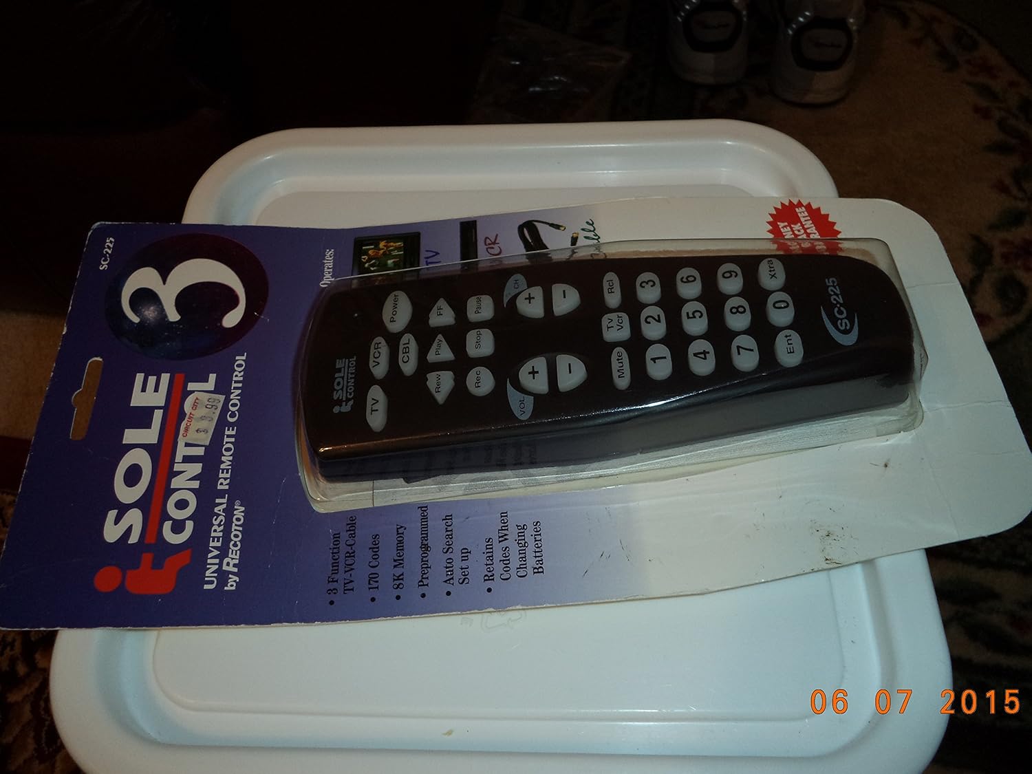 Amazon.com: Recoton Sole Control 3 Universal Remote : Electronics