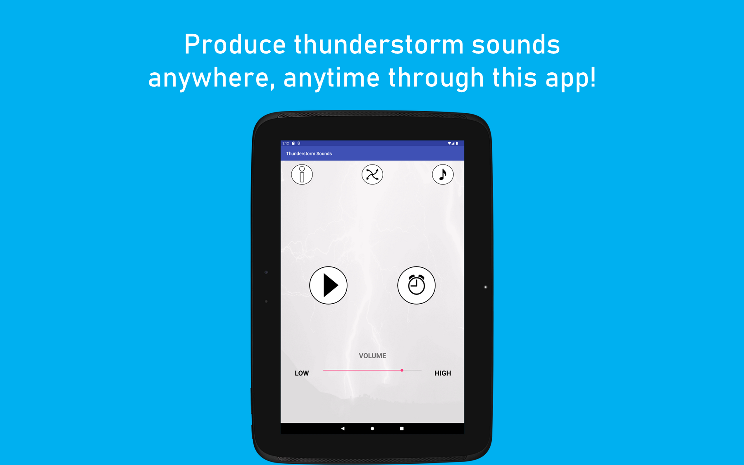 Thunderstorm Sounds - App on Amazon Appstore