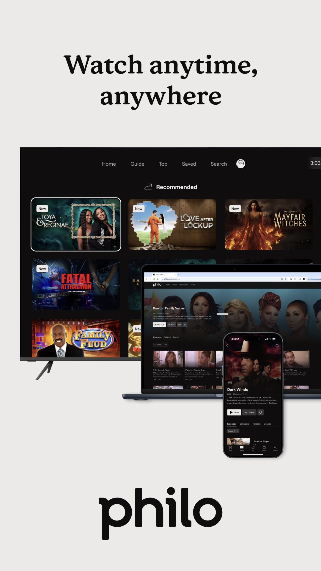 Philo: Live TV, Movies, Shows and Free Channels - App on Amazon Appstore