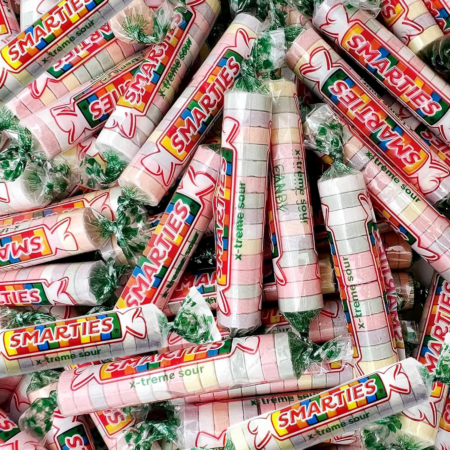 Amazon.com : Smarties X-treme Sour 2lb Bulk Bag. Extreme Sour Smarties ...