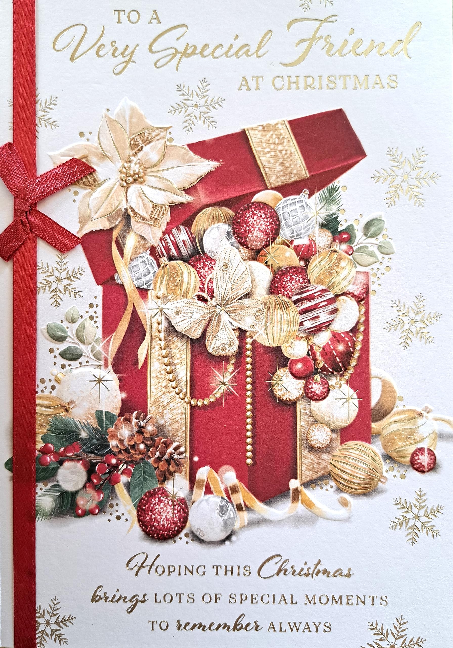 Friend Christmas Card ~ To A Very Special Friend Christmas Wishes ...