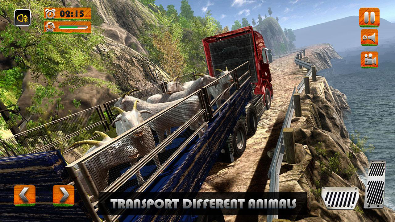 Cargo Transporter Offroad Truck Driving Simulator: American Heavy Duty ...