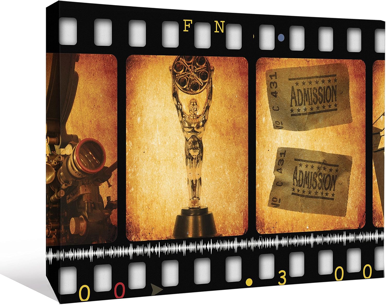 J.P. London Awards Oscars Movie Theatre Film Reel Tickets Cinema ...