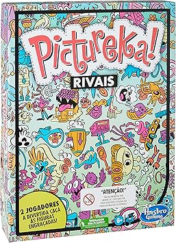 Hasbro Gaming Jogo de Tabuleiro Pictureka Rivals Edition, para Crianças ...