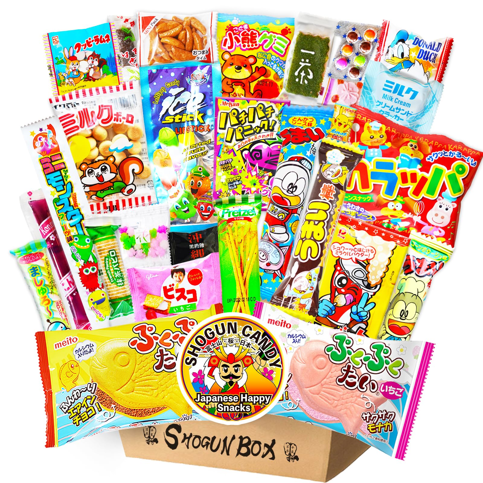 Buy SHO CANDYBox Japanese Snacks & Candy 30 Pieces Variety Dahi ...