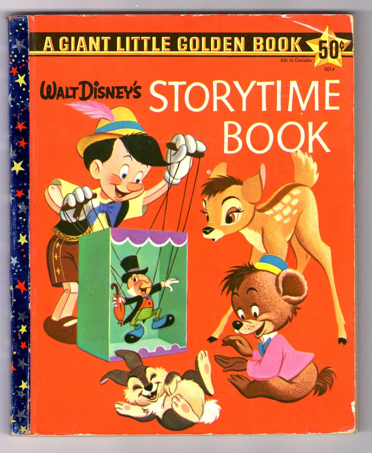 Walt Disney's Storytime Book - Bambi - Pinocchio - Bongo, A Giant ...