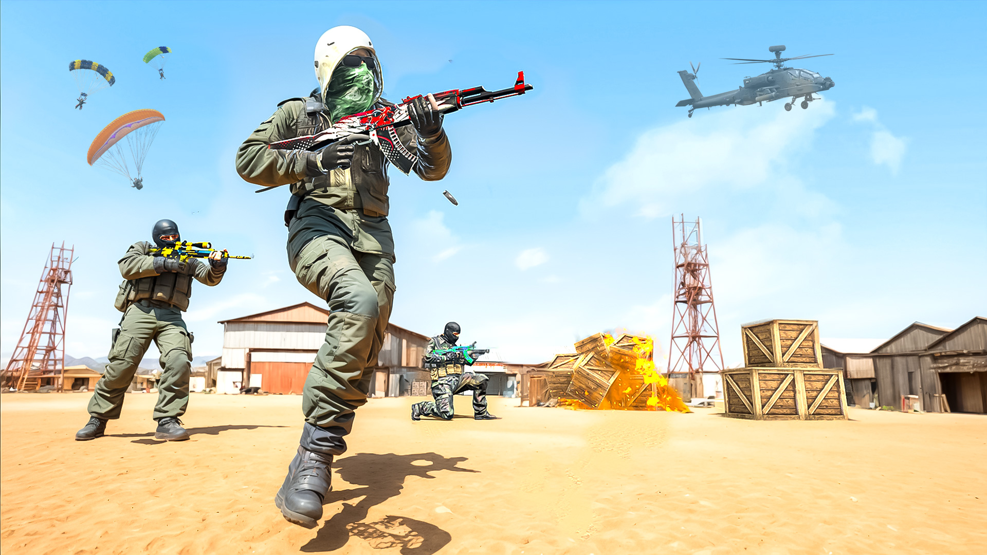 Real Call of Fps Shooting Batttleground Survival Gun Game - App on ...