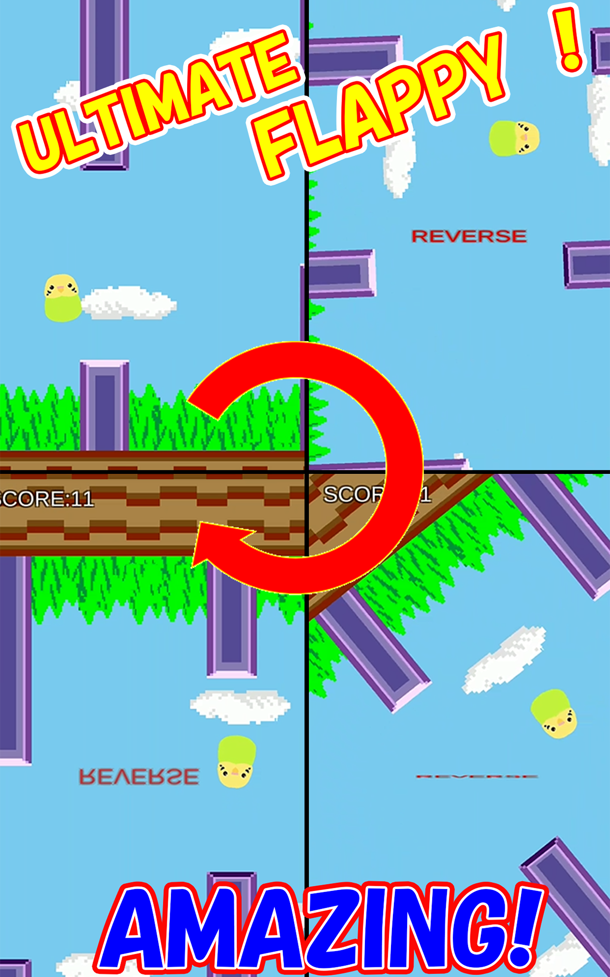 Inko Flappy Reverse GO GO! - App on Amazon Appstore