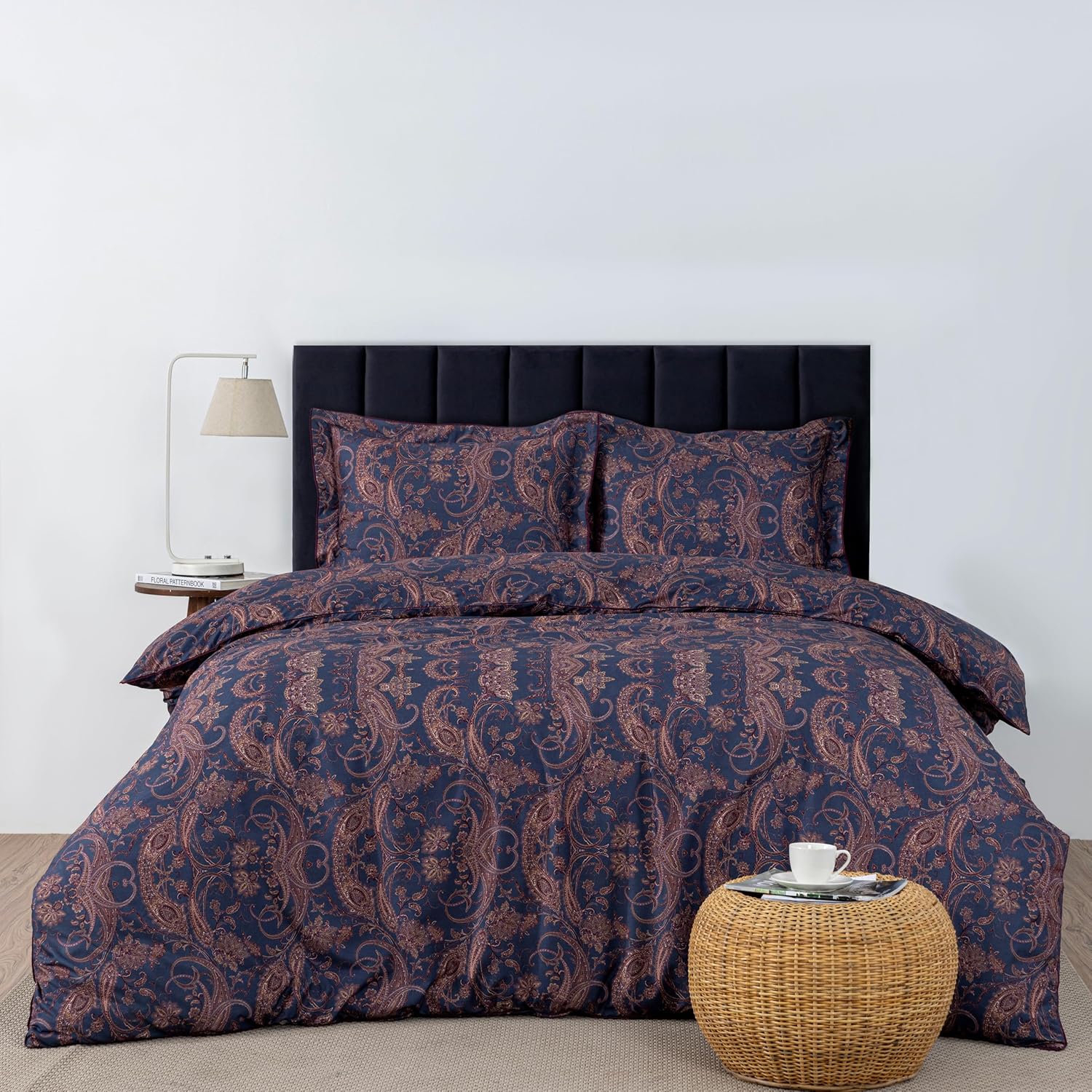 Amazon.com: Dreamology Duvet Cover Full, Duvet Cover with Button ...