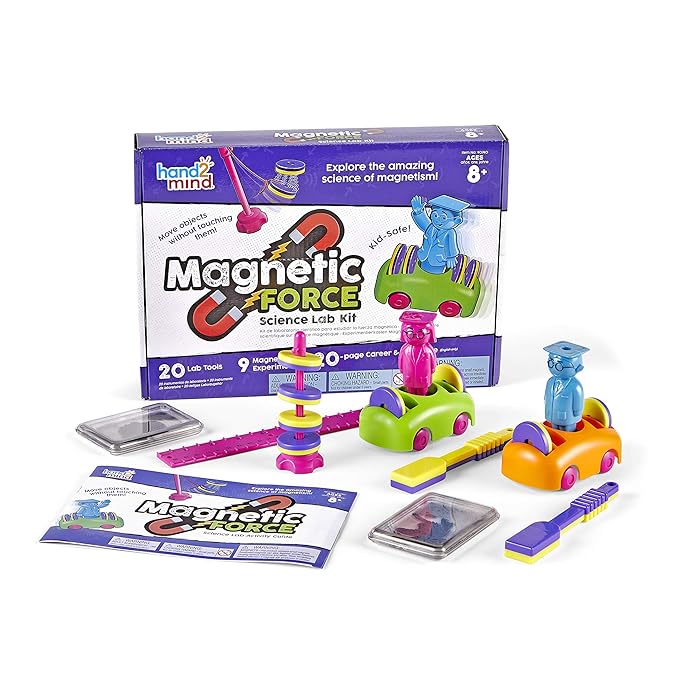 Buy Learning Resources 90740 Force Lab 8-12, Kids Kit with Fact-Filled ...