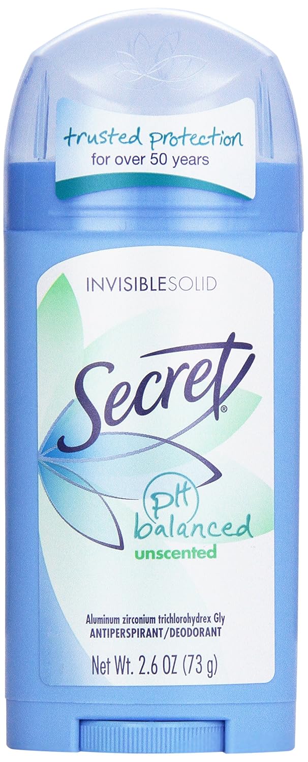 Amazon.com : Secret Balanced Invisible,Blue 2.6 oz Blue : Beauty ...