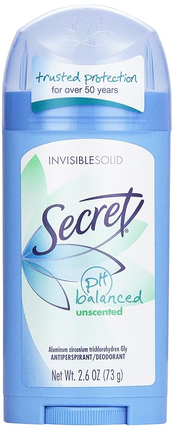 Amazon.com : Secret Balanced Invisible,Blue 2.6 oz Blue : Beauty ...