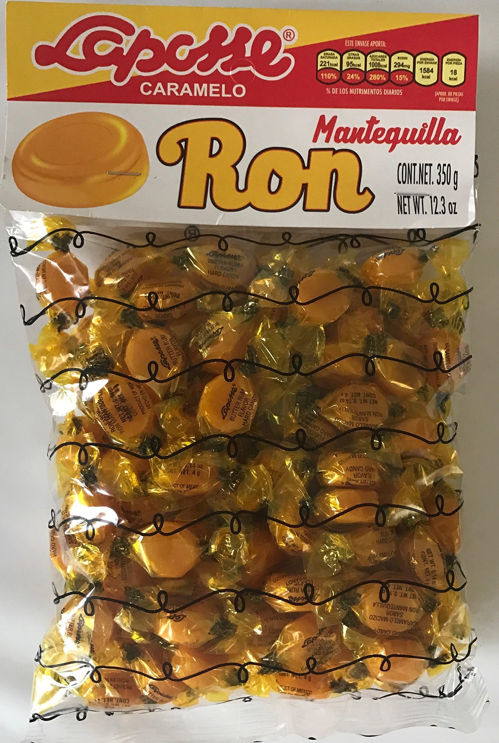 Amazon.com : Tomy Rich Butterscotch Candy 100pcs (Net Weight 16.6oz ...