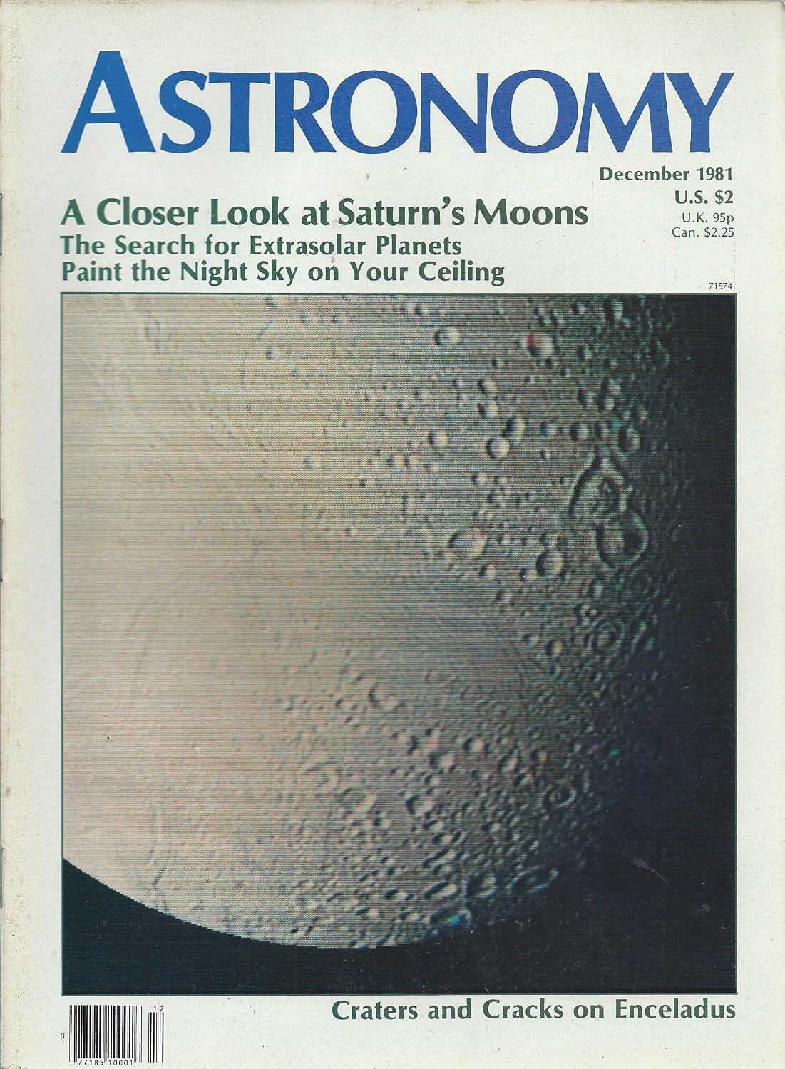 Astronomy Magazine December 1981: Amazon.com: Books