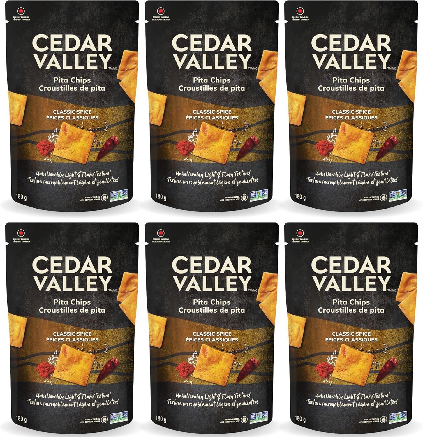 Cedar Valley Selections Classic Spice Pita Chips. Healthy Snacks Made ...